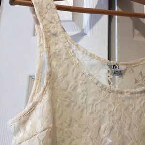 Volcom | Tops | Nwtvolcom Beautiful Lace Tank | Poshmark